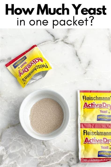 Yeast Packet Artofit