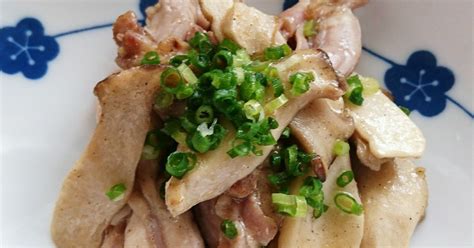 簡単！エリンギとせせりの塩コショウ炒め By Michi630 【クックパッド】 簡単おいしいみんなのレシピが321万品