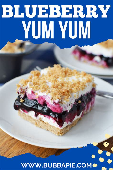 Blueberry Yum Yum Bubbapie