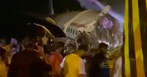 Avión De Air India Express Se Parte En Dos Tras Aterrizaje De Emergencia