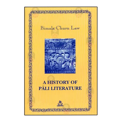 A History Of Pali Literature Buy Online Buddhistcc Online Bookshop