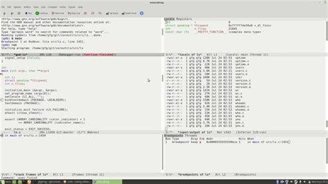 Using GDB In Emacs YouTube
