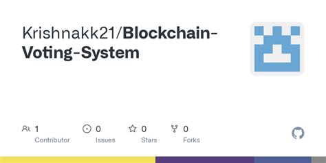 GitHub Krishnakk21 Blockchain Voting System