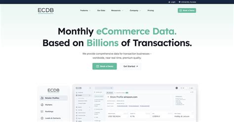 Ecdb Analytics Custom Ecommerce Research And Data Solutions