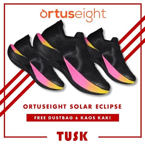 Jual Sepatu Ortuseight Solar Eclipse Penumbra Original Sepatu Ortus Sport Running Olahraga Lari