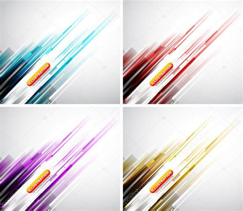 Colorful Straight Lines Background — Stock Vector © Akomov 11041970