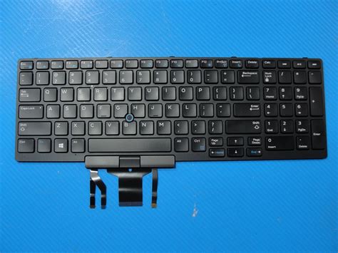 Dell Latitude 5590 15 6 Genuine Us Backlit Keyboard 383d7 Pk1313m1b00 Nsk Ll0bc