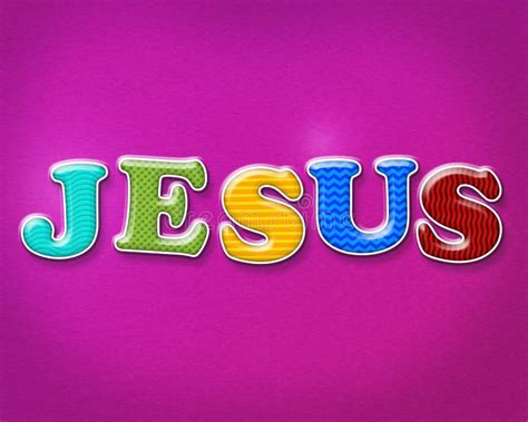Colorful Jesus Theme Stock Image Image Of Background 51529613