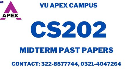 Cs202 Midterm Past Papers