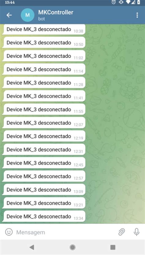 Envio De Alertas Ao Telegram Mkcontroller