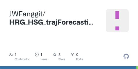 Github Jwfanggit Hrg Hsg Trajforecasting