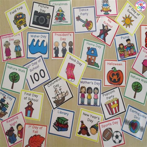 How To Make And Implement A Linear Calendar Pocket Of Preschool