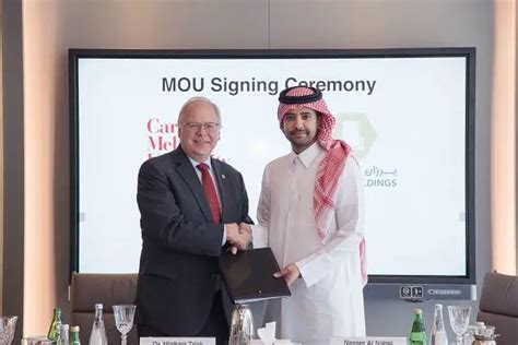 Cmu Q Barzan Holdings Sign Mou To Promote Scientific Research Al Bawaba
