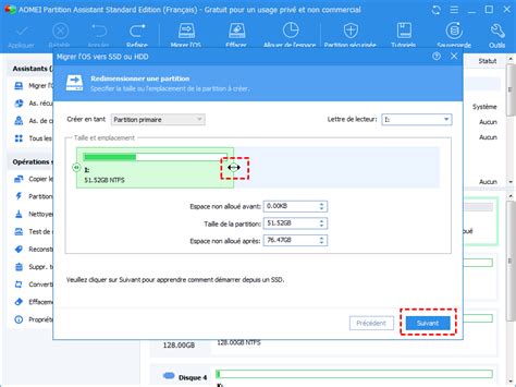 Comment utiliser l alternative à Gparted Windows 10 pour migrer OS vers