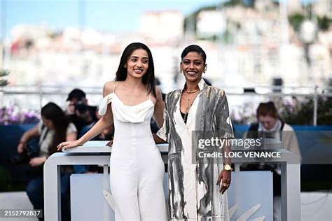 Indian Actress Omara Shetty And Indian Actress Anasuya Sengupta Pose