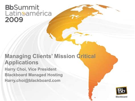 Managing Clients Mission Critical Applications Ppt