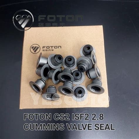 Foton Cs2 Isf 2 8 Cummins Bison Savanna Valve Seal 16pcs Shopee Malaysia