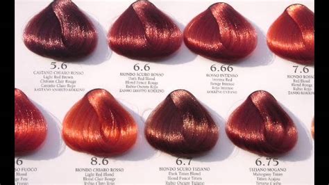 Hair Dye Colors Chart Uphairstyle