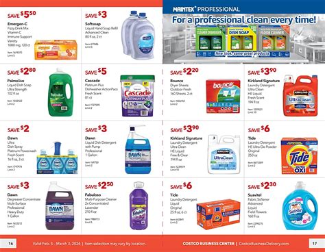 Costco Business Center Coupon Book February March 2024