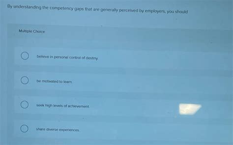 Solved By Understanding The Competency Gaps That Are