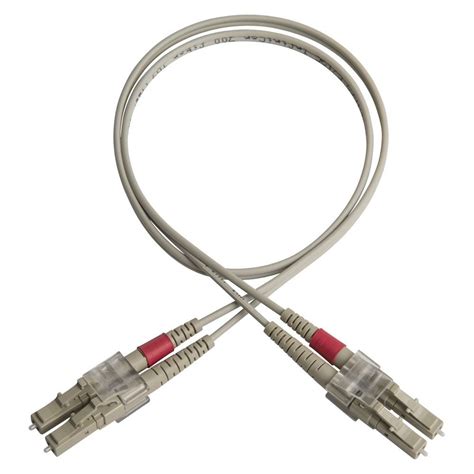 Duplex Patch Cord LC LC OM Grey Foss AS