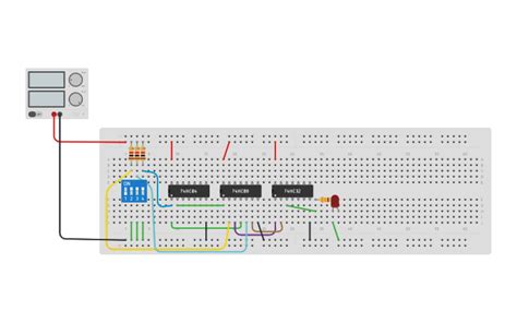 Circuit Design Alarm Tinkercad