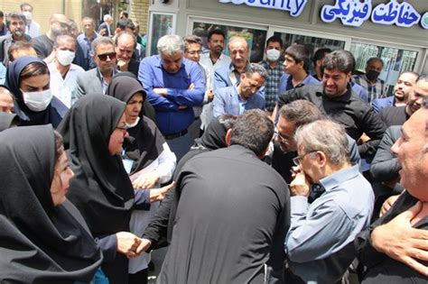 مرکز آموزشی درمانی حضرت علی اصغرع مراسم تشیع و وداع با همکار ارجمند