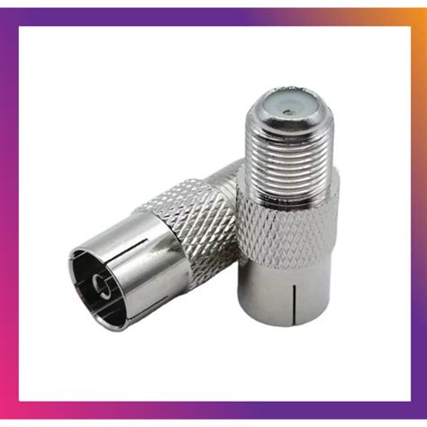 Jack Antena TV Drat Female Jack TV Drat Cewek Besi Lazada Indonesia