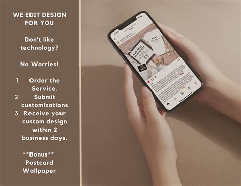 Editable Canva DIY Template For A Gender Neutral Baby Digital Pregnancy Announcement Our Next