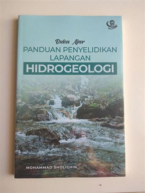 Jual BUKU AJAR TEKNIK SIPIL PANDUAN PENYELIDIKAN LAPANGAN HIDROGEOLOGI