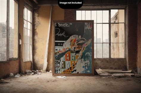 Premium Psd Premium Psd Poster Mockup With Old Building