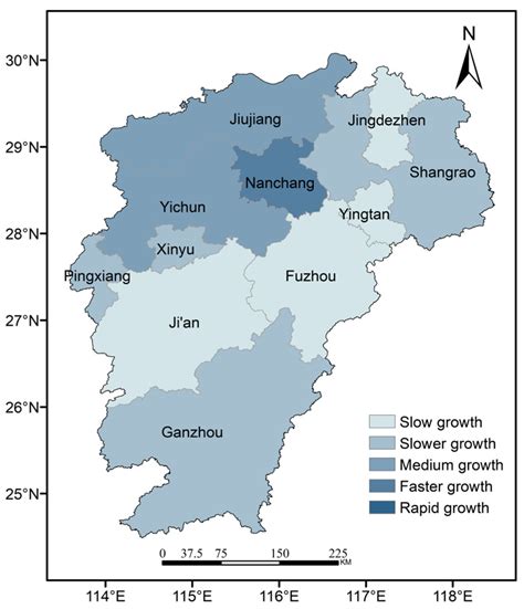 Spatiotemporal Evolution And Driving Factors Of Land Use Carbon Emissions In Jiangxi Province China