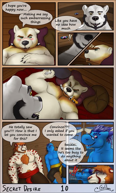 Rule 34 Anthro Bear Blush Capgrolarbear Caught Cheetah Duo Feline