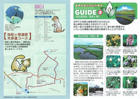 月山弥陀ヶ原湿原 観光ガイド 観光モデルコース 鶴まっぷ