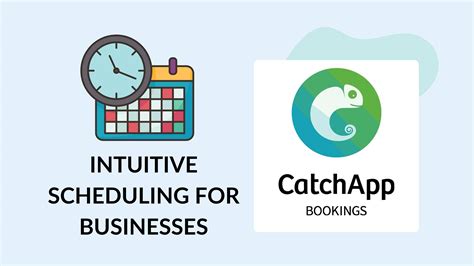 Optimize Your Schedule With Catchapp Bookings Intuitive Scheduling For