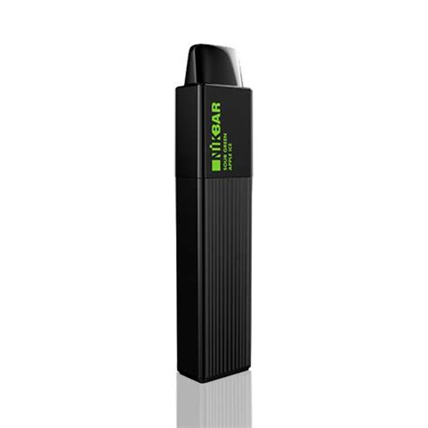 Pod descartável NikBar 2500 Puffs Sour Green Apple Ice Vapor Gringo