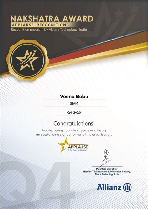 Veena Babu On Linkedin Thank You Allianz😇 22 Comments
