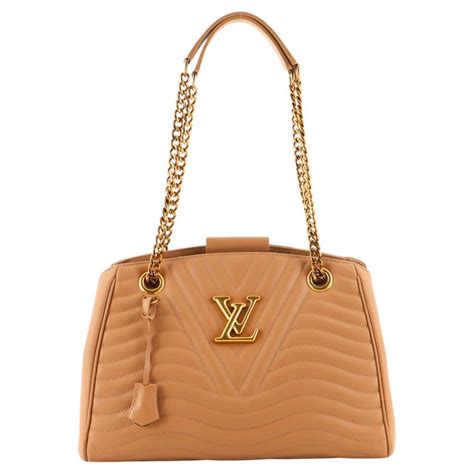 Louis Vuitton New Wave Chain Tote Quilted Leather At 1stdibs