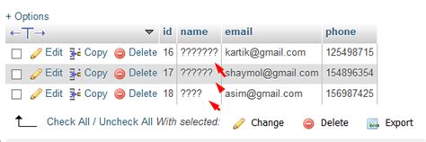 Php Fgetcsv Inserting Charactor Like Into Mysql Database