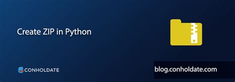 Erstellen Sie Eine ZIP Datei In Python ZIP Datei Erstellen