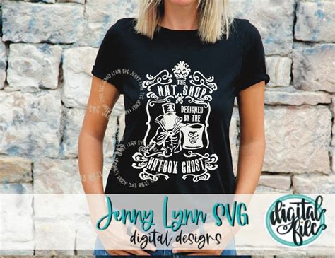 Haunted Mansion Hatbox Ghost Hatbox Svg Haunted Mansion Occupation Svg