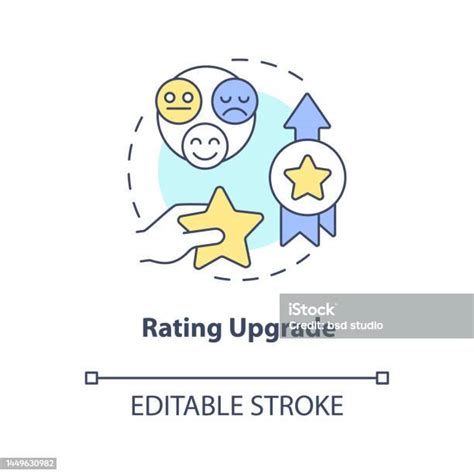 등급 업그레이드 개념 아이콘 개념에 대한 스톡 벡터 아트 및 기타 이미지 개념 개선 고객 Istock