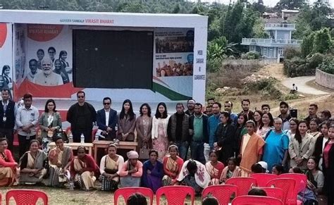 Health Screening Held In Wjh For Viksit Bharat Sankalp Yatra Highland