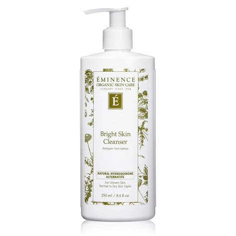Eminence Organic Bright Skin Cleanser Reduces Hyperpigmentation