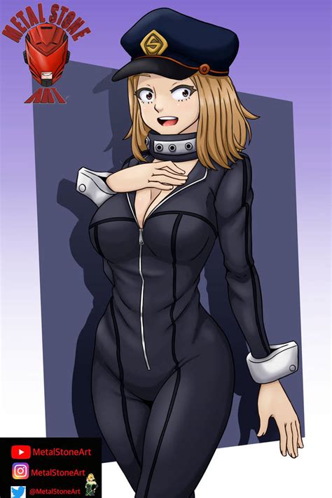 Camie My Hero Academia By Metalstoneart On Deviantart