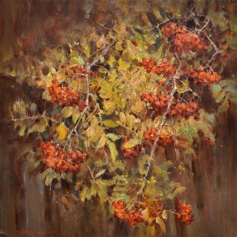 Картина Рябинка Валентин Коротков купить в Москве Картина Рябинка Валентин Коротков по