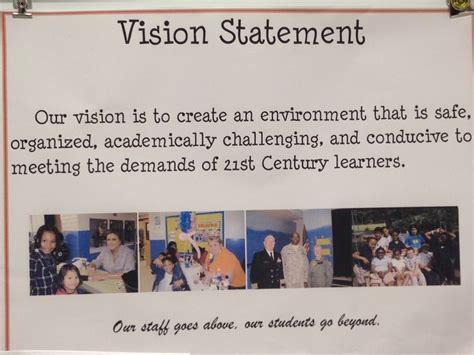 Pin By Modern Teacher On Shared Vision Vision Statement Student