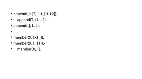 Puzzle Problem In Prolog Programming Language Ppt