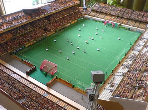 Beautiful Subbuteo Stadium Miniature Football Stadium Design Soccer