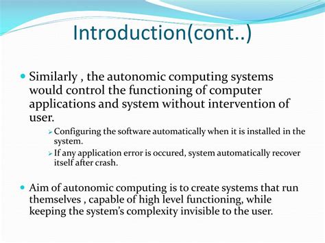 Ppt Autonomic Computing Powerpoint Presentation Free Download Id